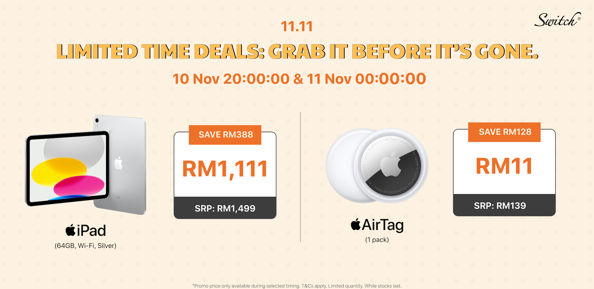 Switch Official Online Store, November 2024 | Shopee Malaysia