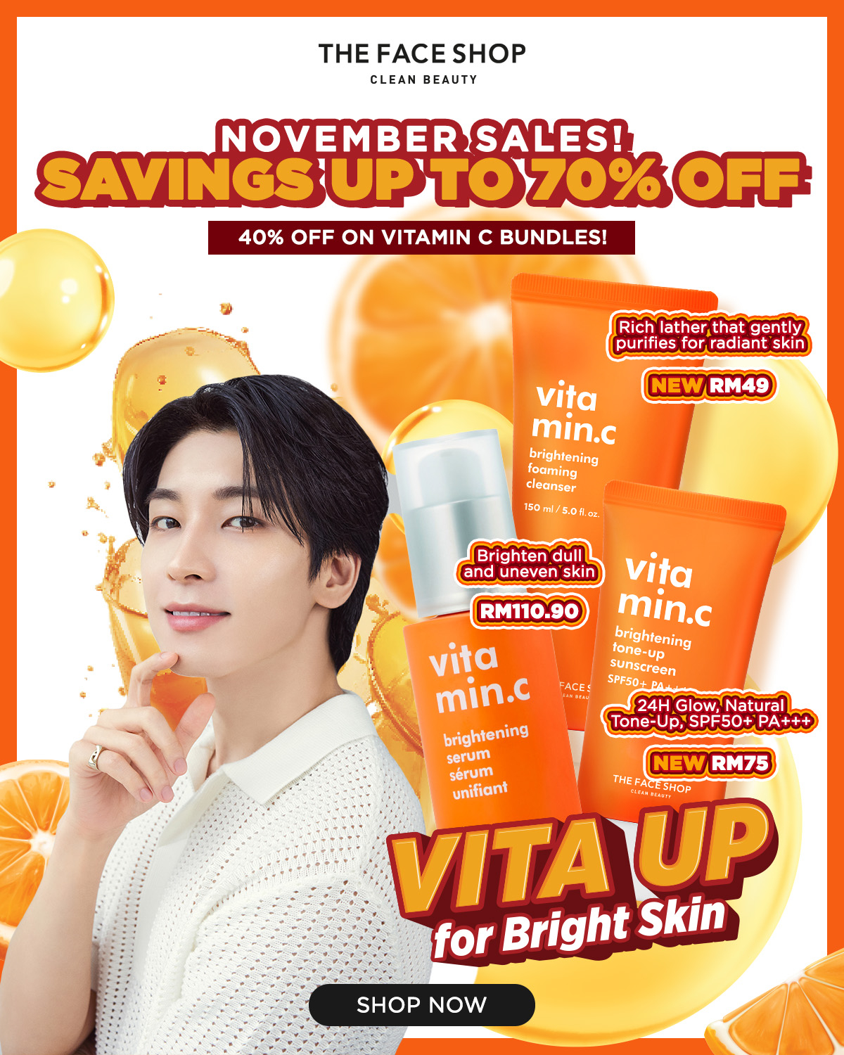 THE FACE SHOP OFFICIAL STORE Online, November 2024 | Shopee Malaysia