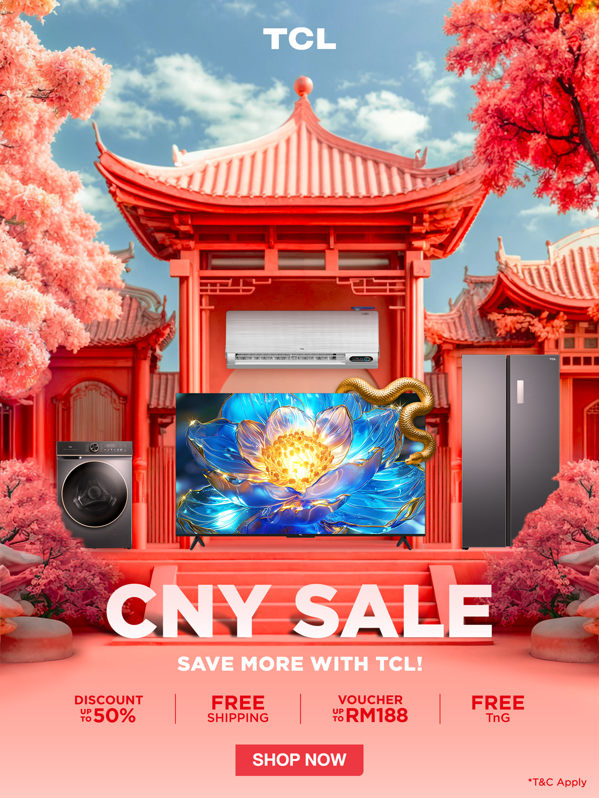 TCL Official Store Online, January 2025 | Shopee Malaysia