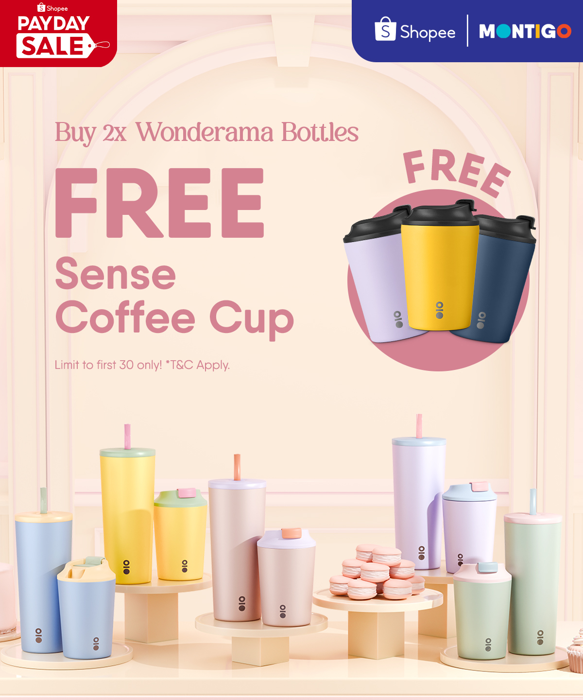 MONTIGO Official Store Online, March 2025 | Shopee Malaysia