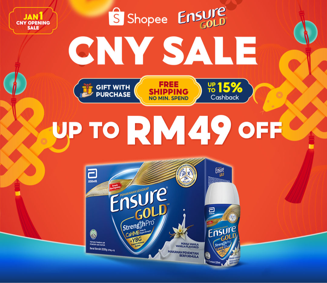 Ensure Official Store Online, November 2025 | Shopee Malaysia