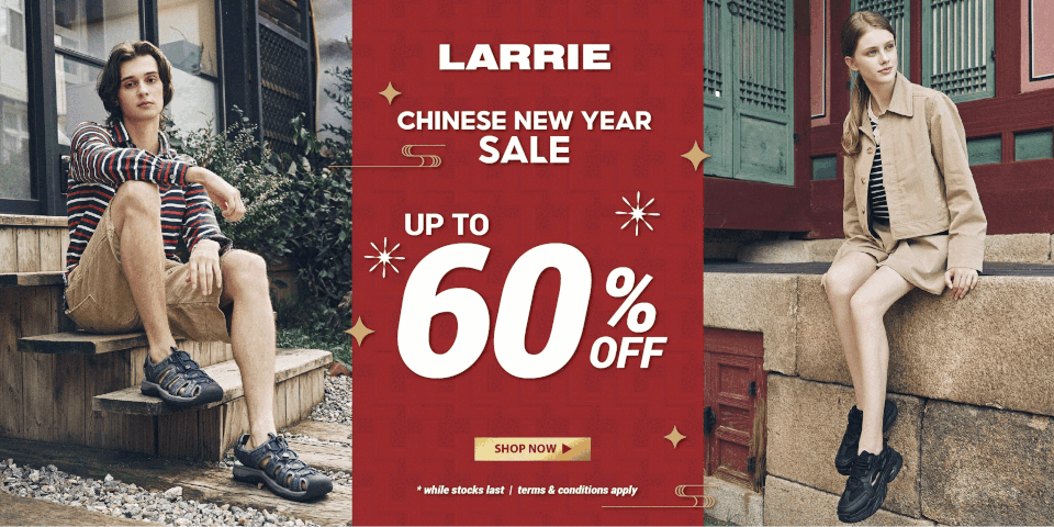 Larrie Shoe Official Store Online, February 2025 | Shopee Malaysia