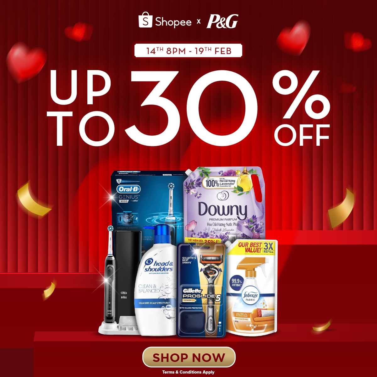 P&G Official Online Store, February 2025 | Shopee Malaysia