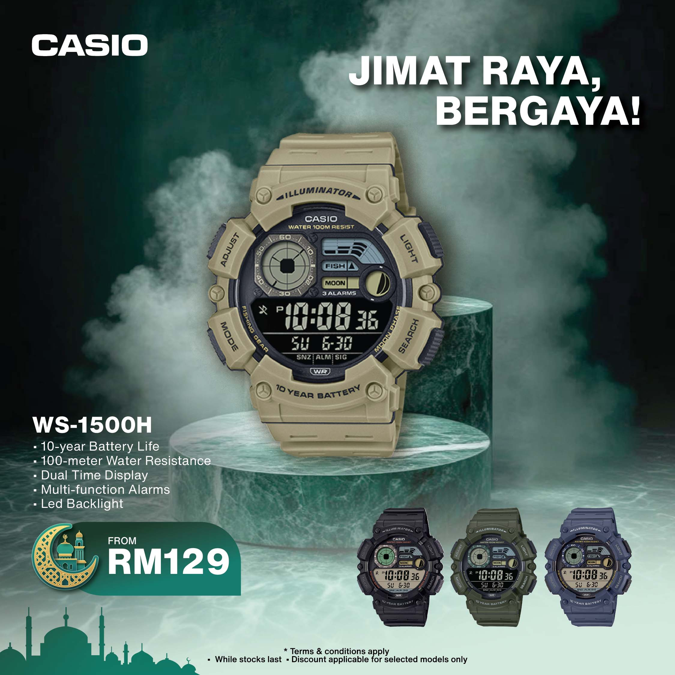 Casio Official Online Store, April 2025 | Shopee Malaysia