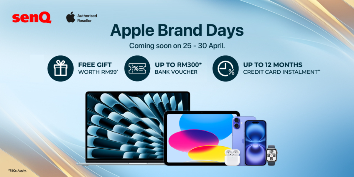 senQ Official Store | Apple Authorised Reseller Online, April 2025 ...