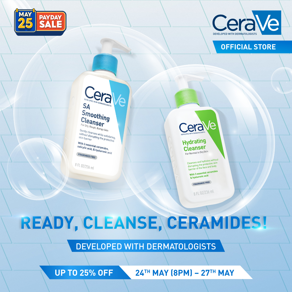 CeraVe Official Store Online, May 2025 | Shopee Malaysia