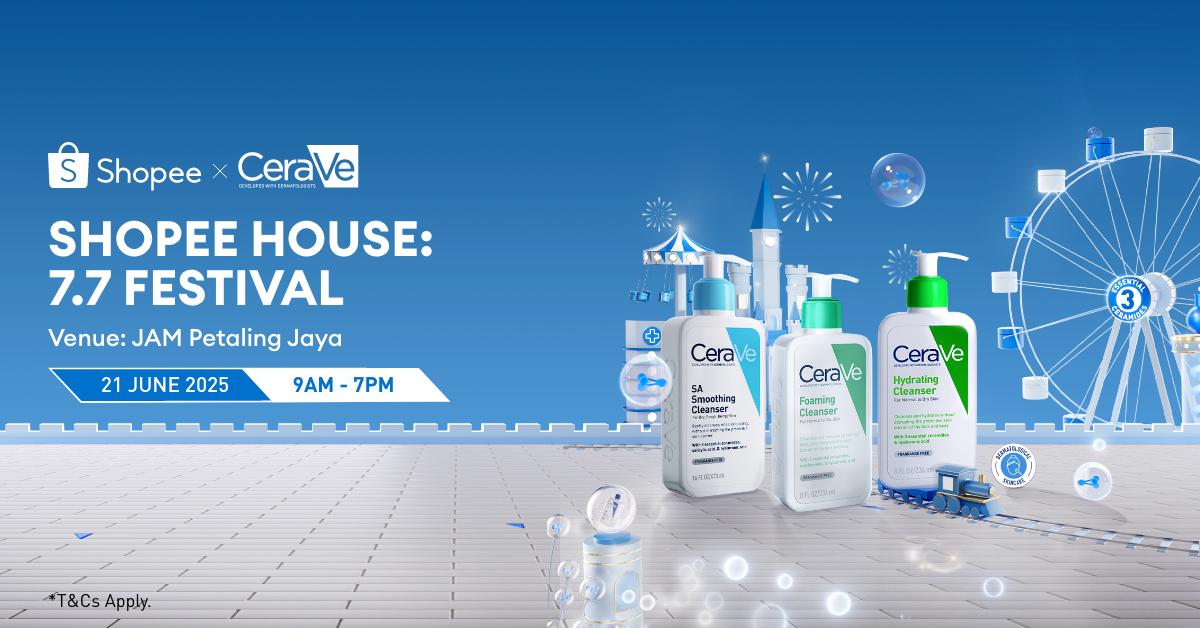 CeraVe Official Store Online, June 2025 | Shopee Malaysia