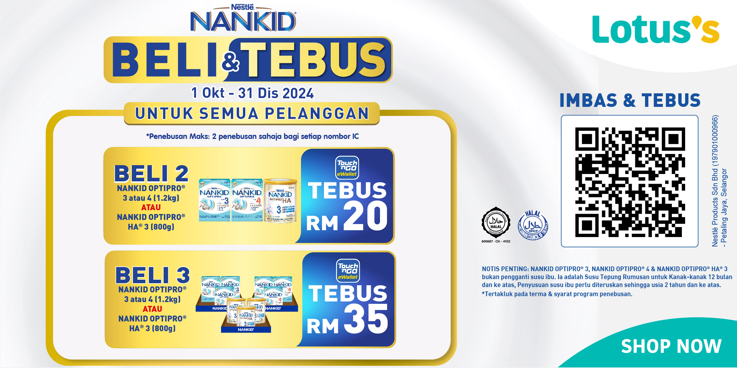 Lotus's Official Online Store, October 2024 | Shopee Malaysia