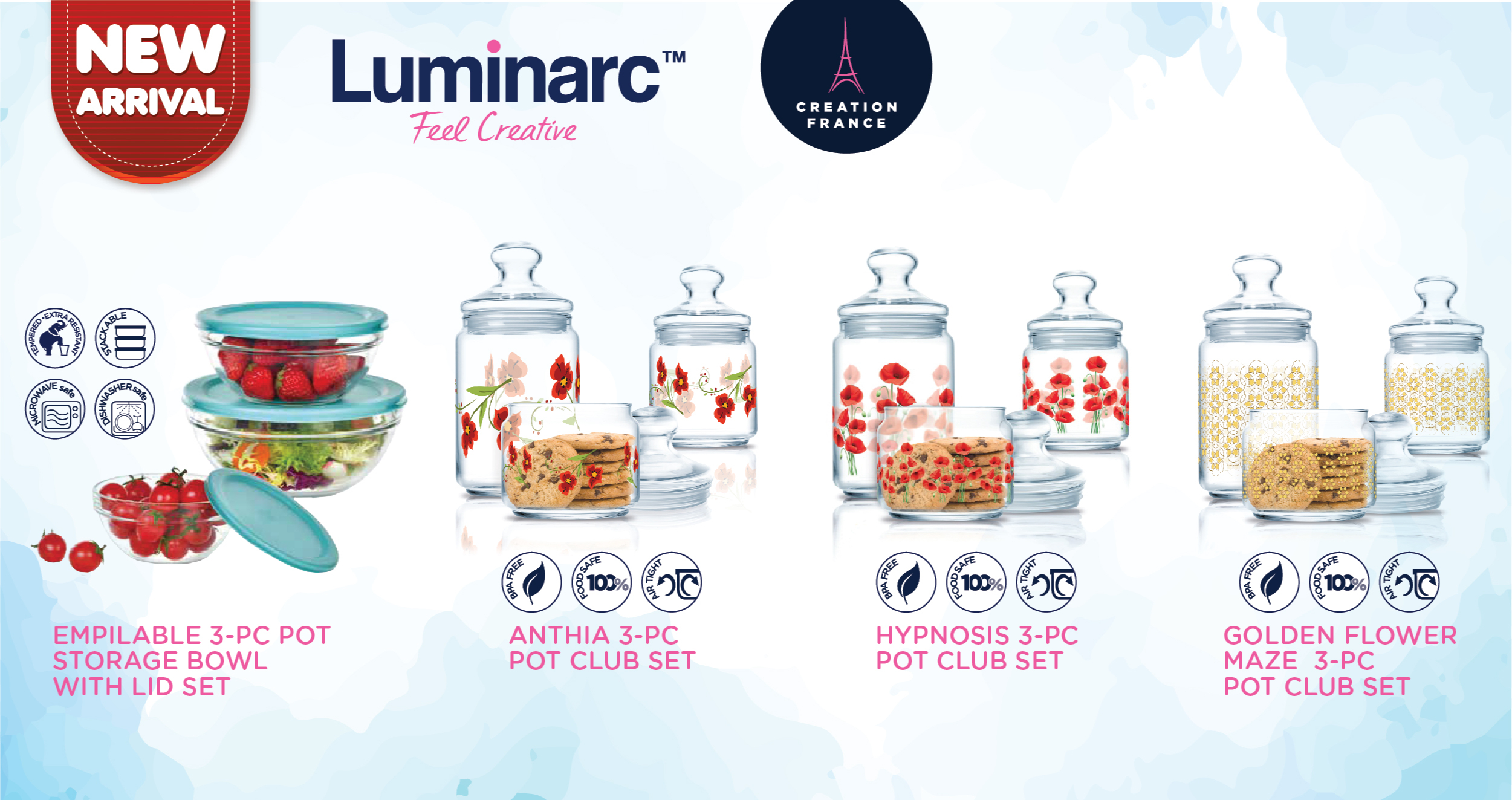 Luminarc Official Store Online, December 2025 | Shopee Malaysia
