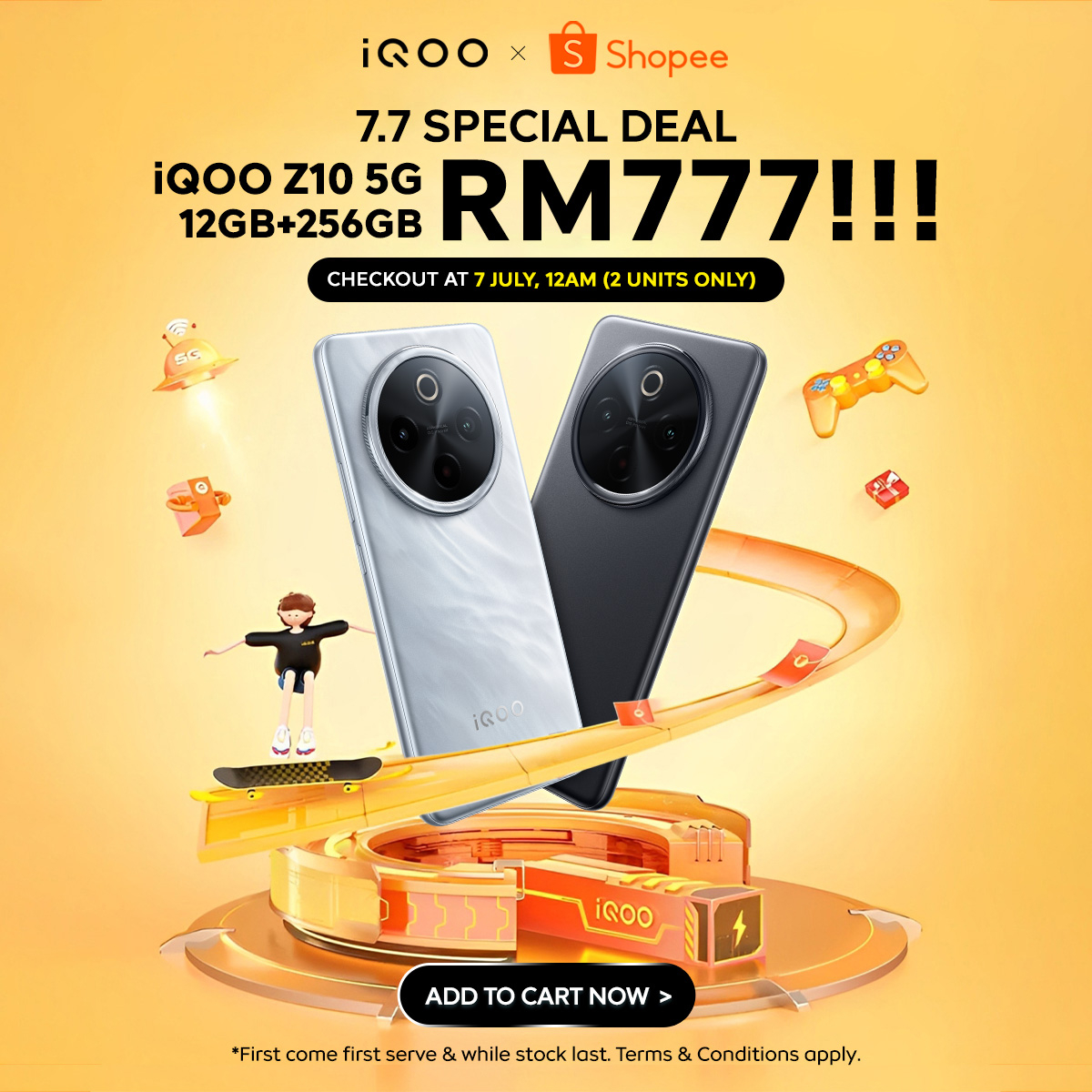 iQOO Malaysia Online, July 2025 | Shopee Malaysia