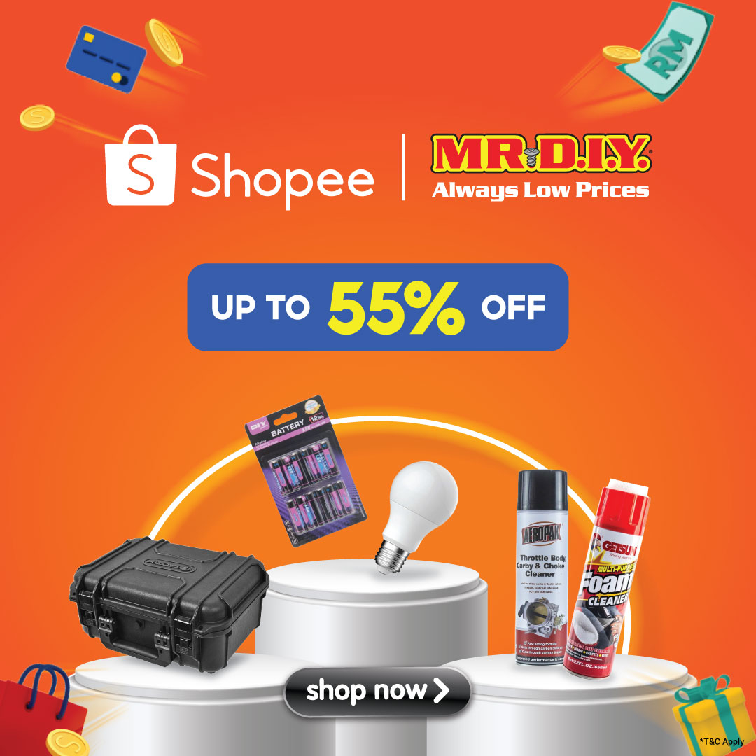 MR DIY Official Online Store August 2025 | Shopee Malaysia
