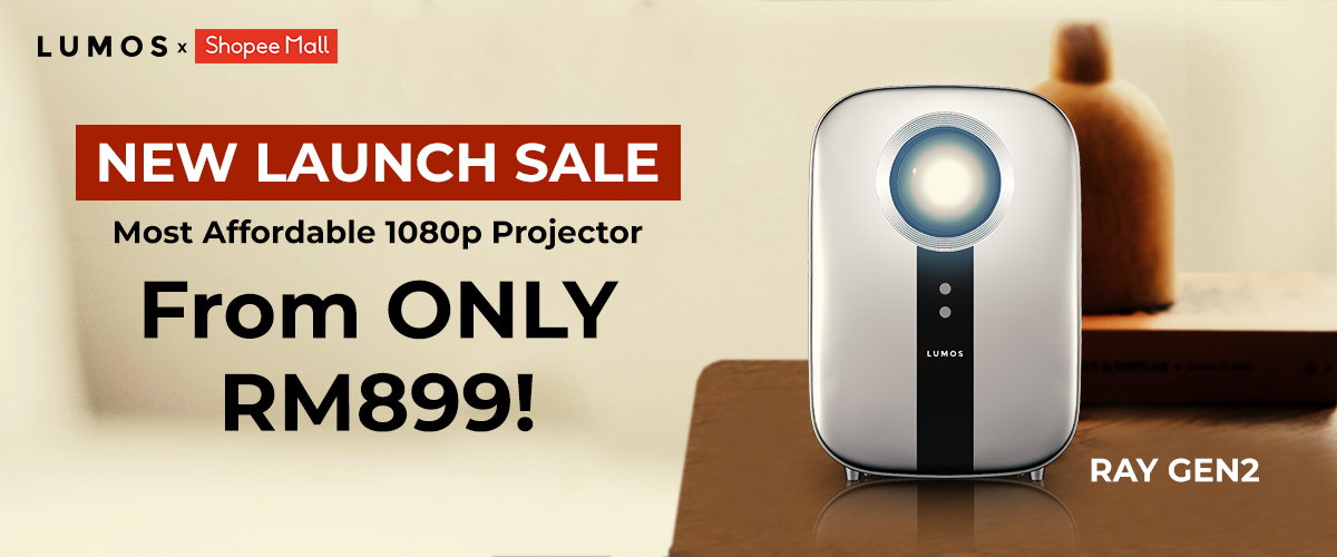 LUMOS Projector Online, October 2025 | Shopee Malaysia