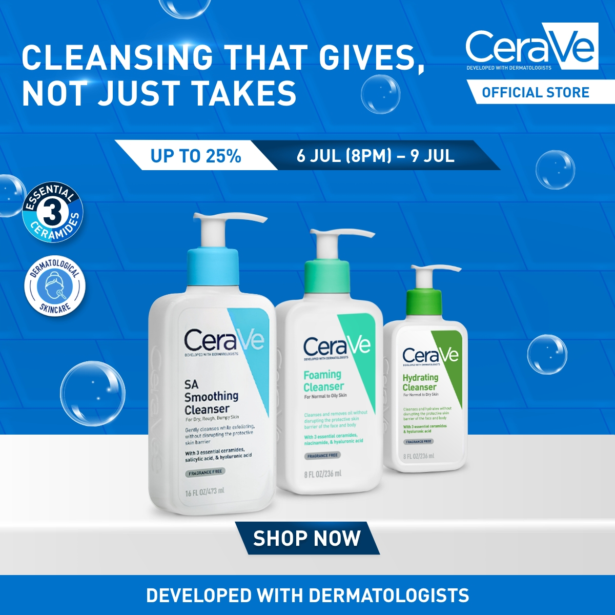 CeraVe Official Store Online, July 2025 | Shopee Malaysia
