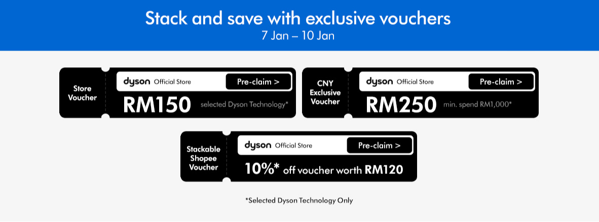 Dyson Official Online Store, April 2026 | Shopee Malaysia