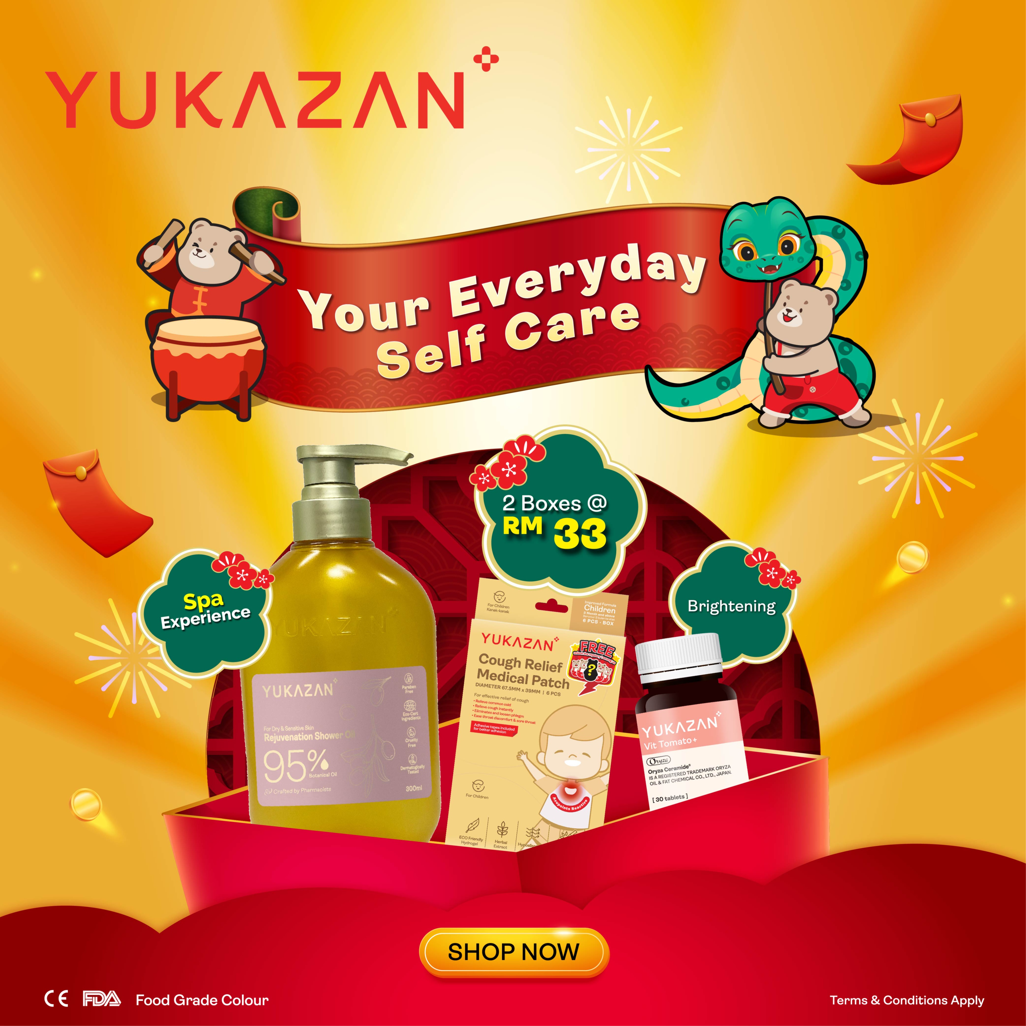Yukazan Official Online Store, November 2025 | Shopee Malaysia