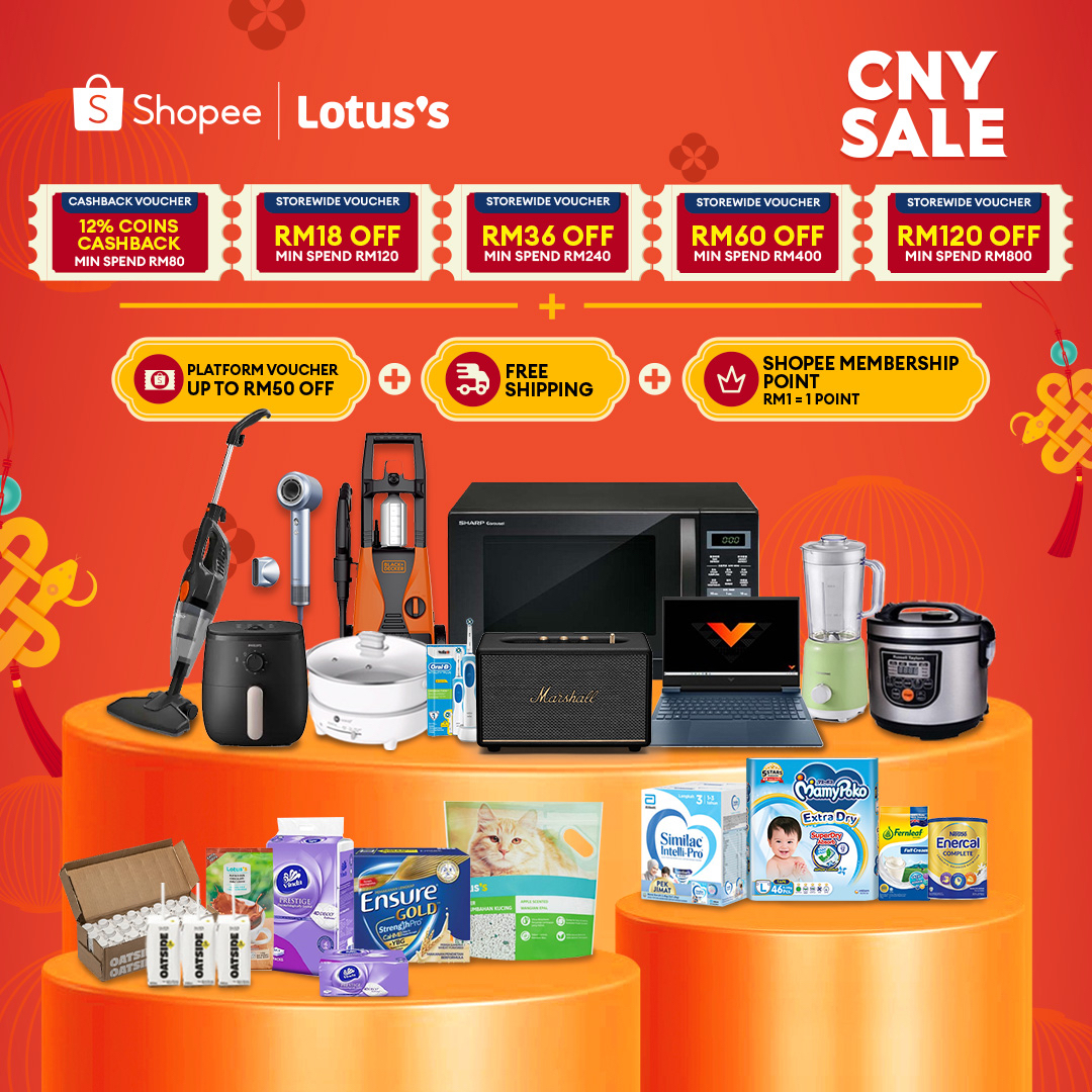 Lotus's Official Online Store, January 2025 | Shopee Malaysia