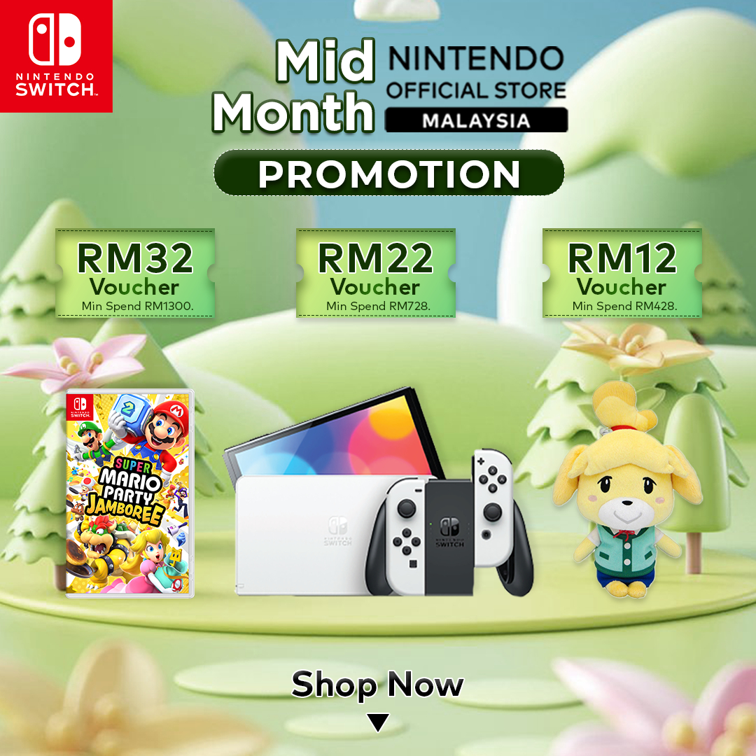 Nintendo Official Store Malaysia Online, February 2025 | Shopee Malaysia