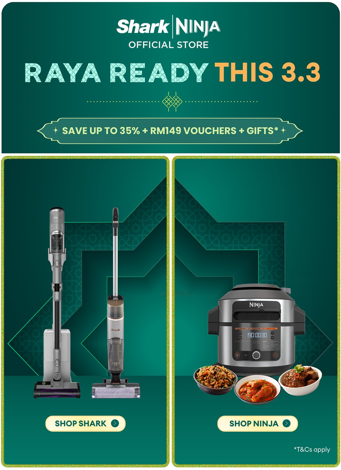 SharkNinja Online, March 2025 | Shopee Malaysia