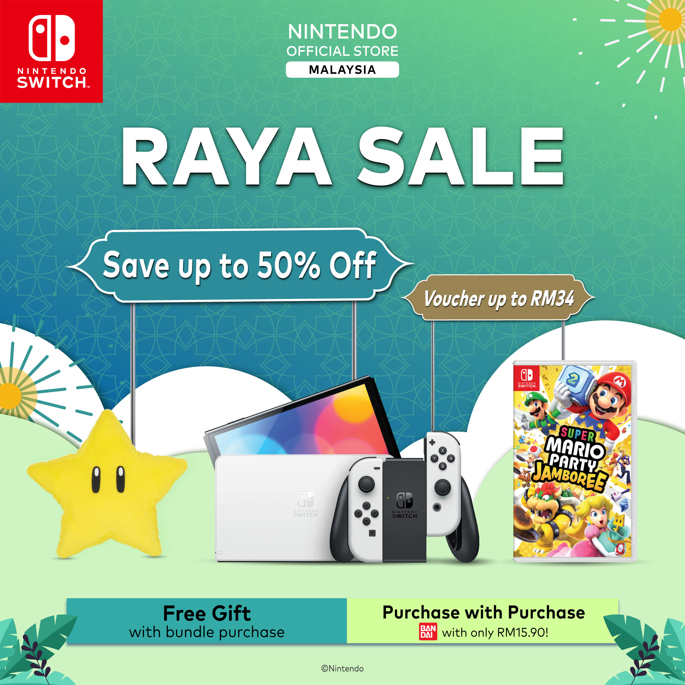 Nintendo Official Store Malaysia Online, April 2025 | Shopee Malaysia