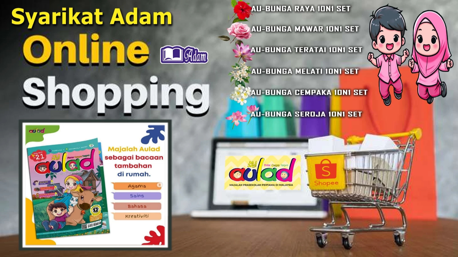 Syarikat Adam Bookstore, Online Shop | Shopee Malaysia