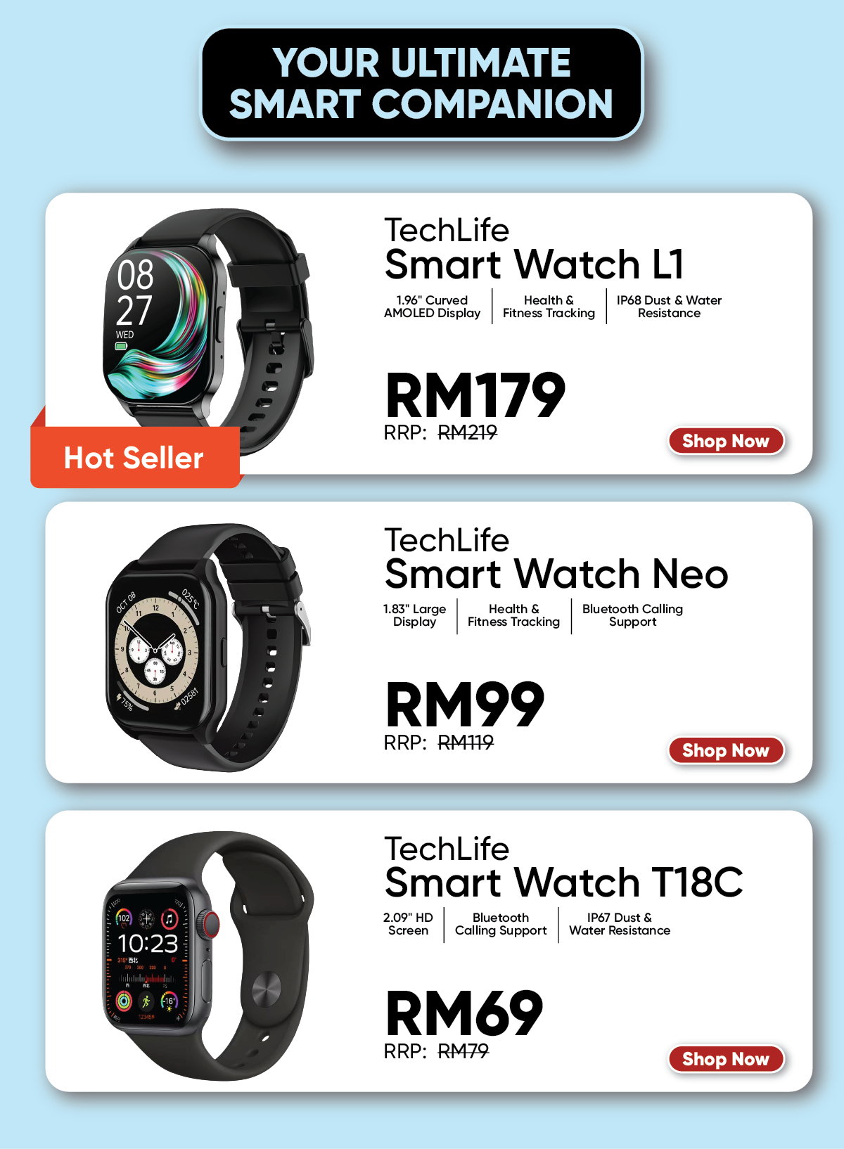 TechLife Official Store Online, September 2025 | Shopee Malaysia