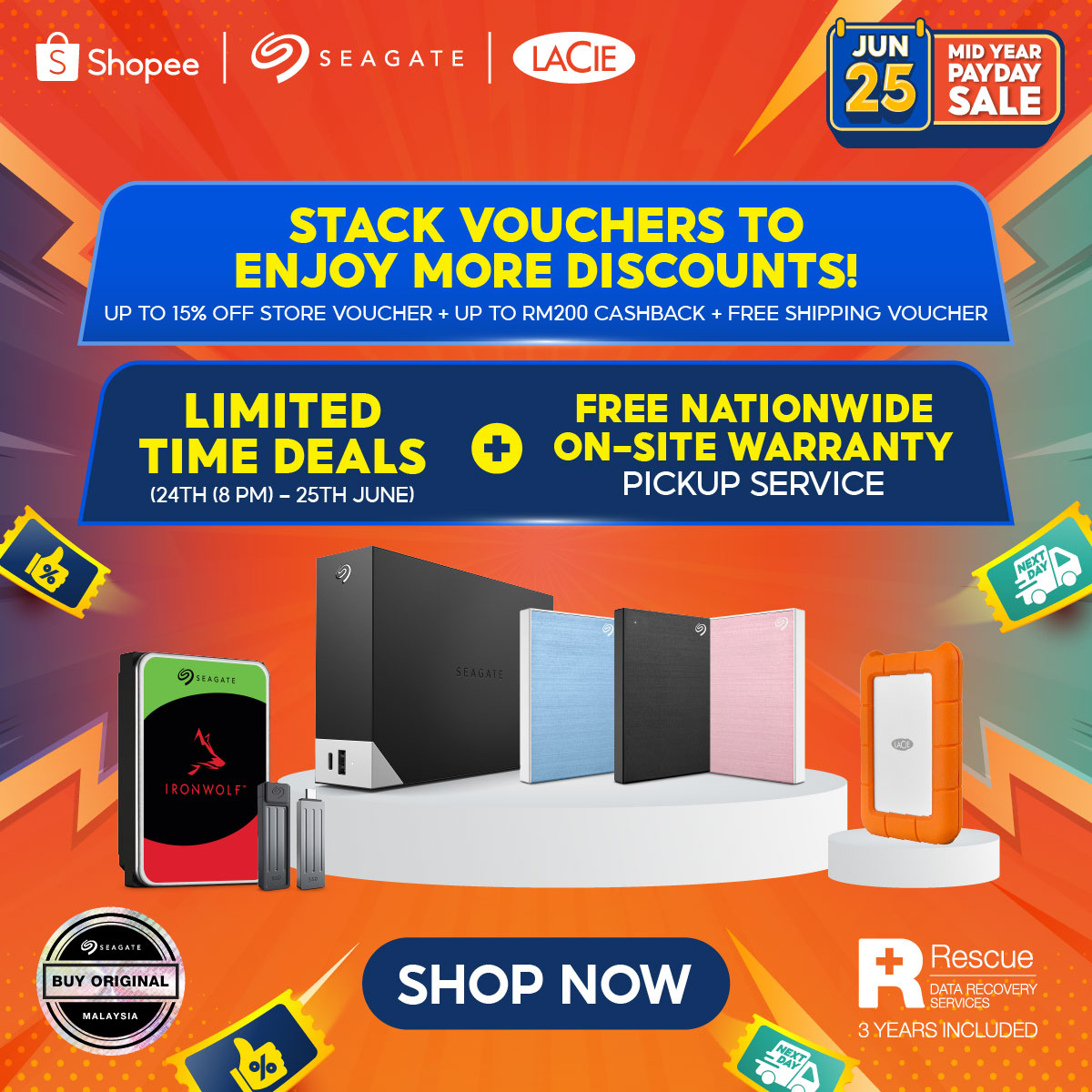 Seagate Official Store Online, June 2025 | Shopee Malaysia