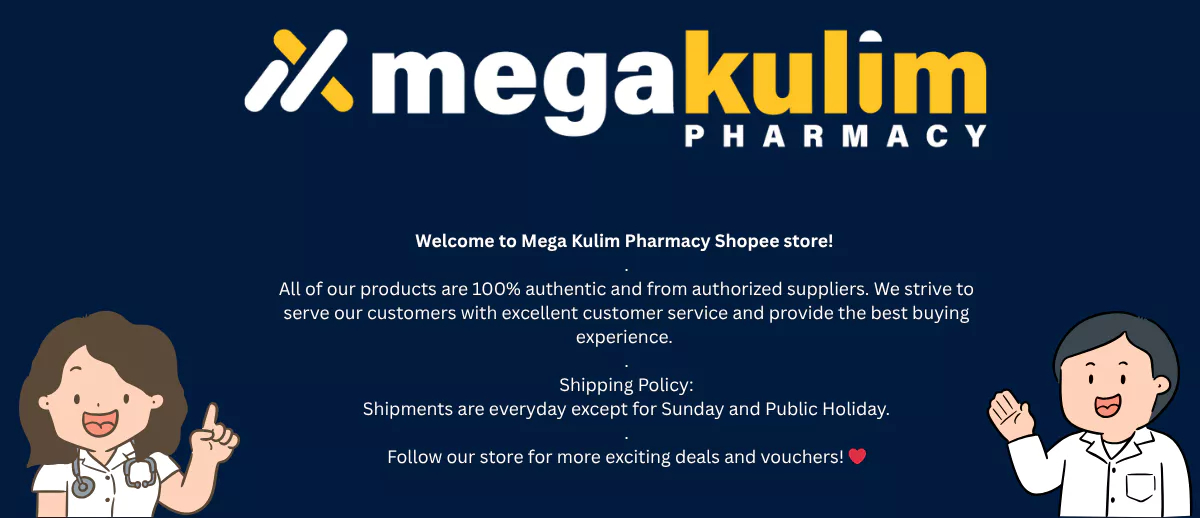 Mega Kulim Pharmacy Online, September 2025 | Shopee Malaysia