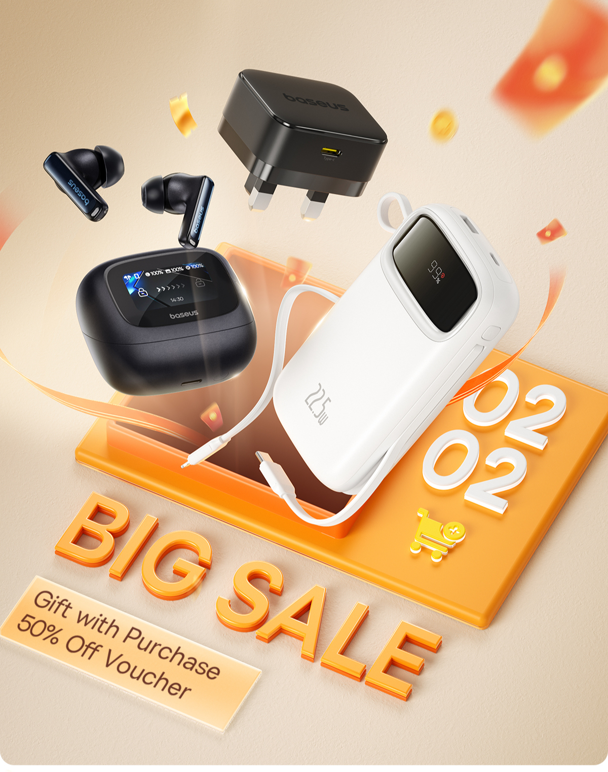 Baseus MY Official Store Online, February 2025 | Shopee Malaysia