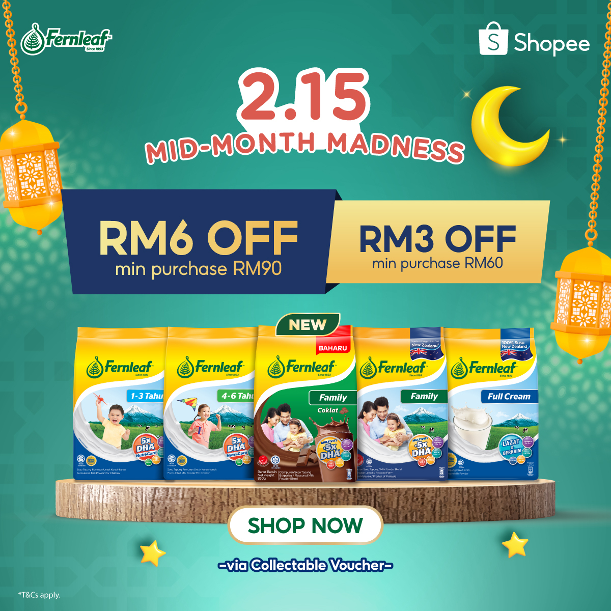 Fernleaf Official Shop Online, March 2025 | Shopee Malaysia
