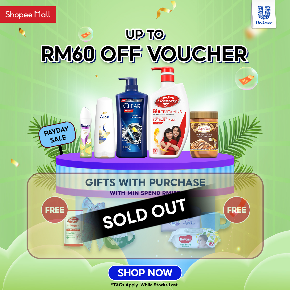 Unilever Official Online Store, July 2025 | Shopee Malaysia