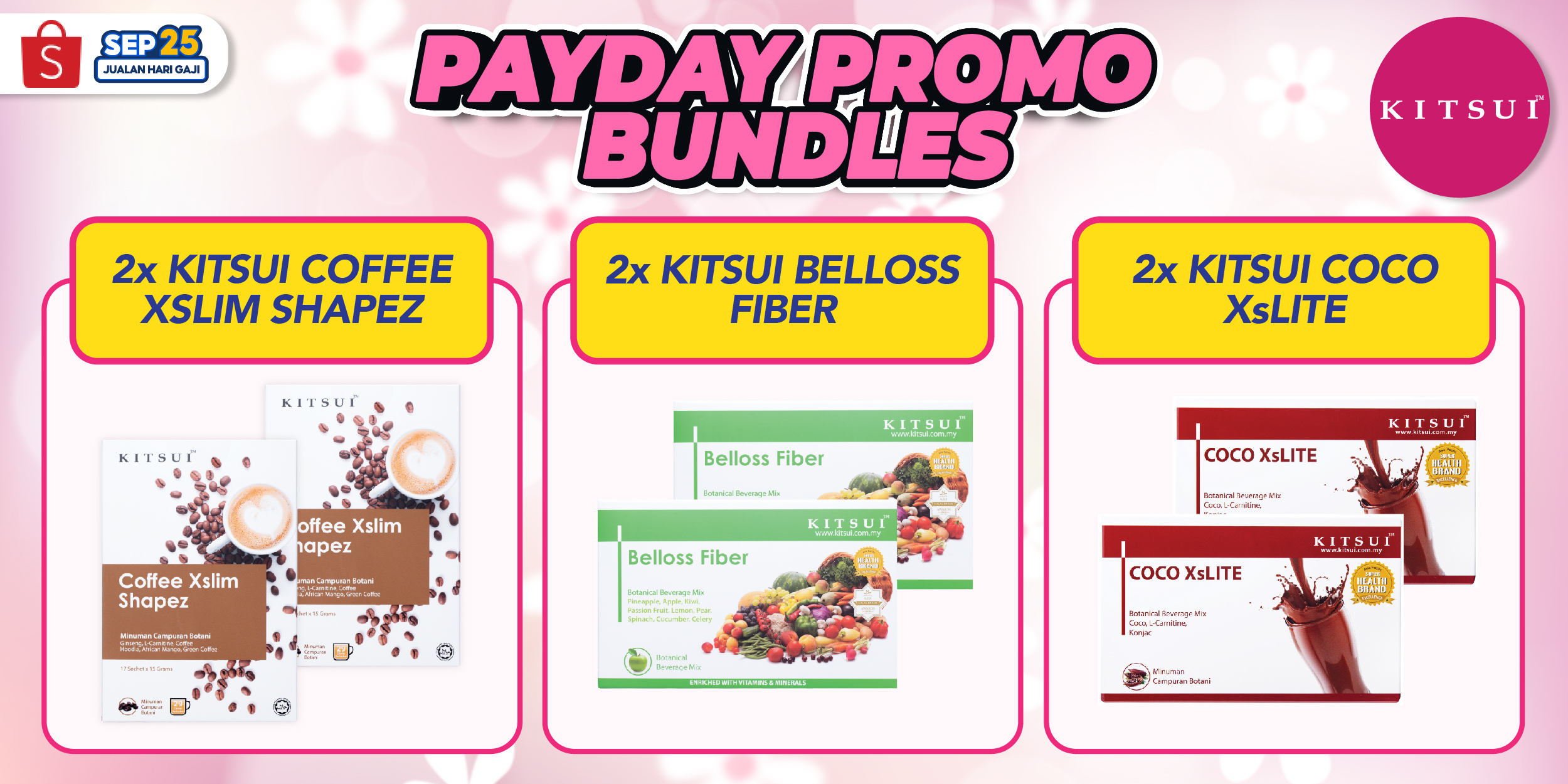 KITSUI Official Store Online, October 2024 | Shopee Malaysia