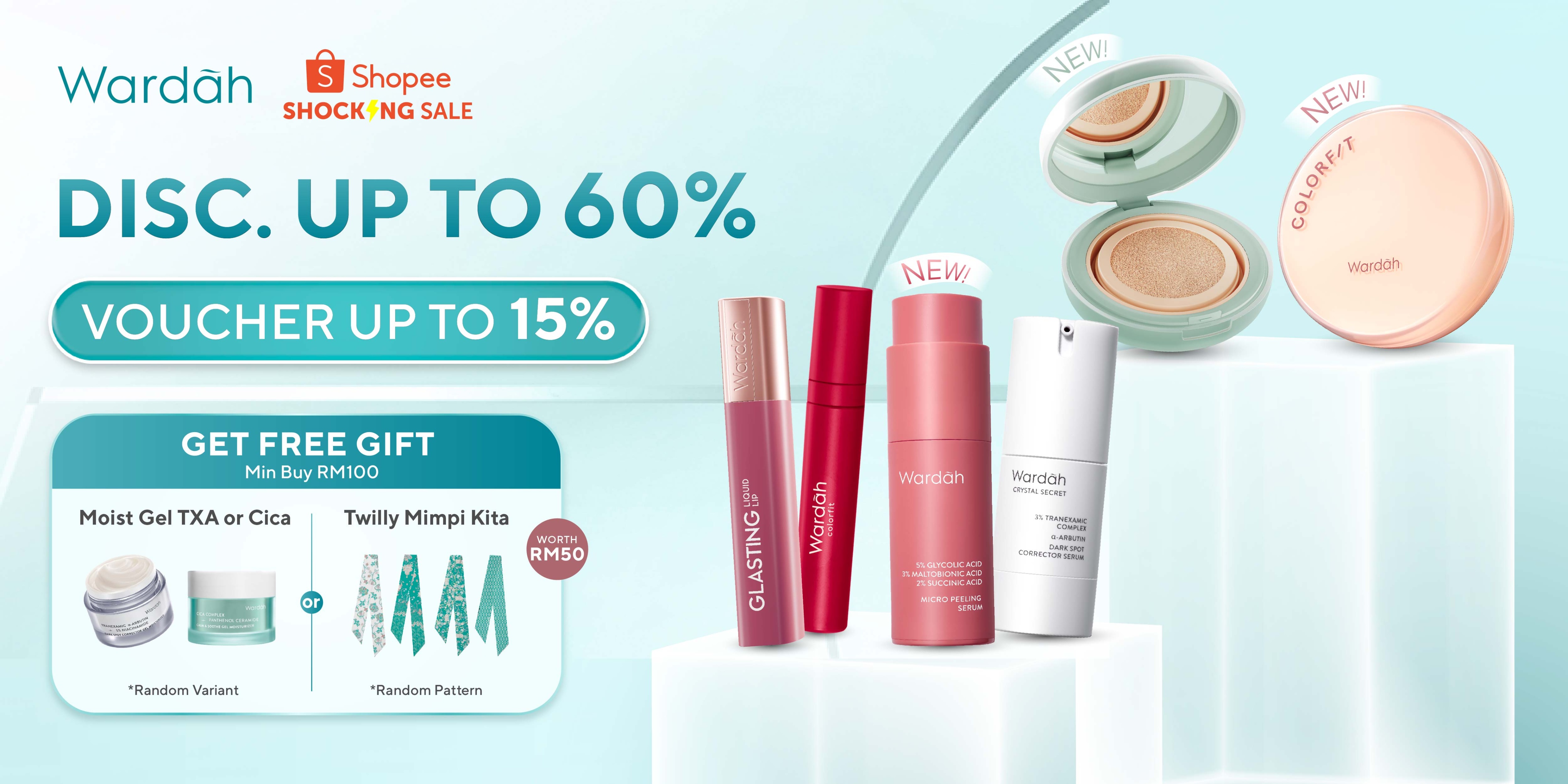 Wardah Official Online Store, April 2025 | Shopee Malaysia