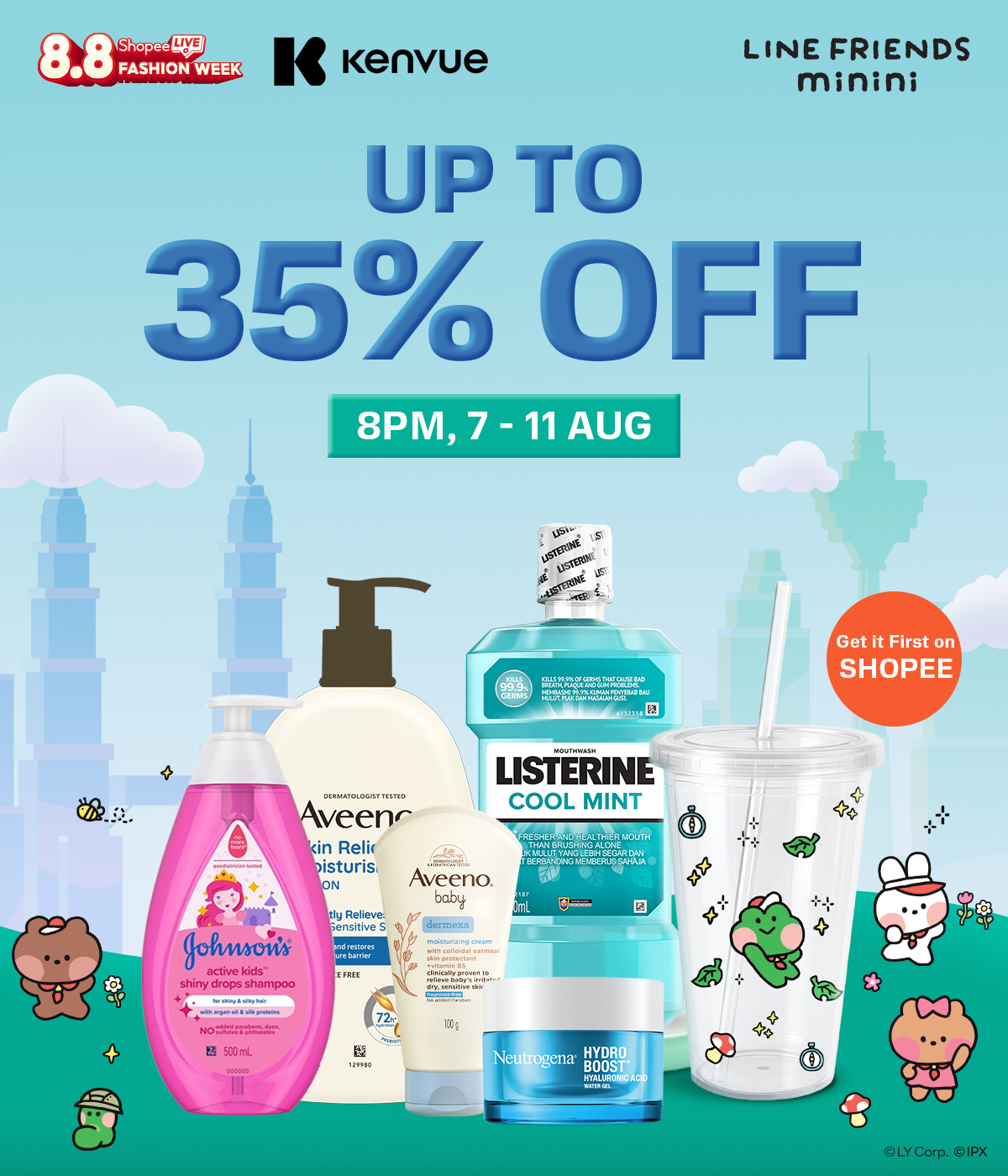 Kenvue Official Store Online, August 2025 | Shopee Malaysia