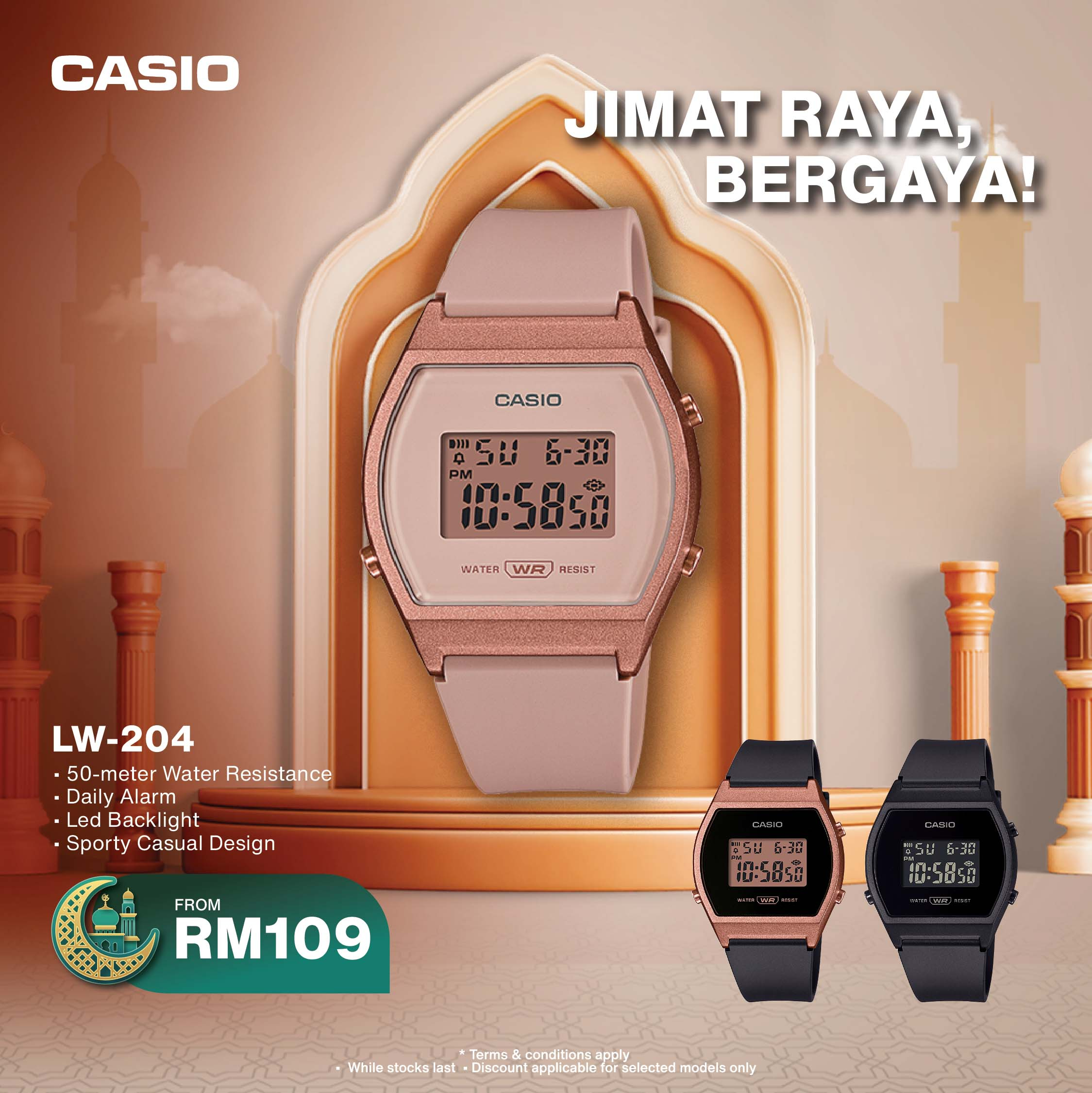 Casio Official Online Store, April 2025 | Shopee Malaysia