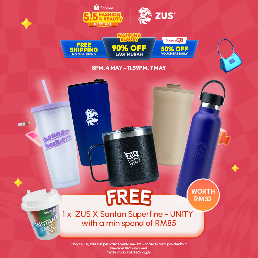 ZUS Official Store Online, June 2025 | Shopee Malaysia