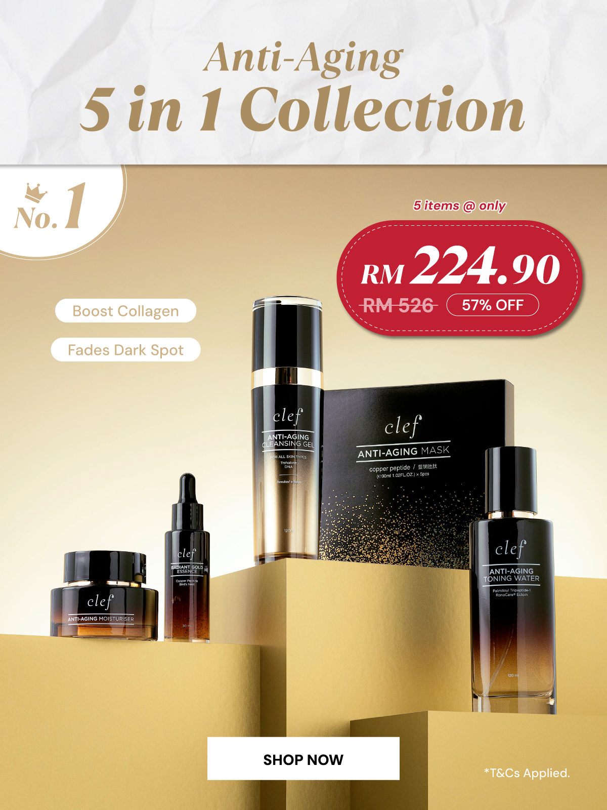 CLEF Skincare Official Store Online, June 2025 | Shopee Malaysia