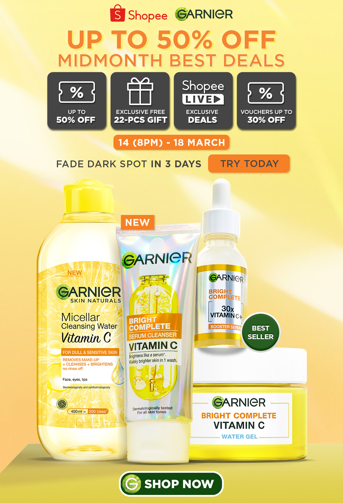 Garnier Official Online Store, March 2025 | Shopee Malaysia