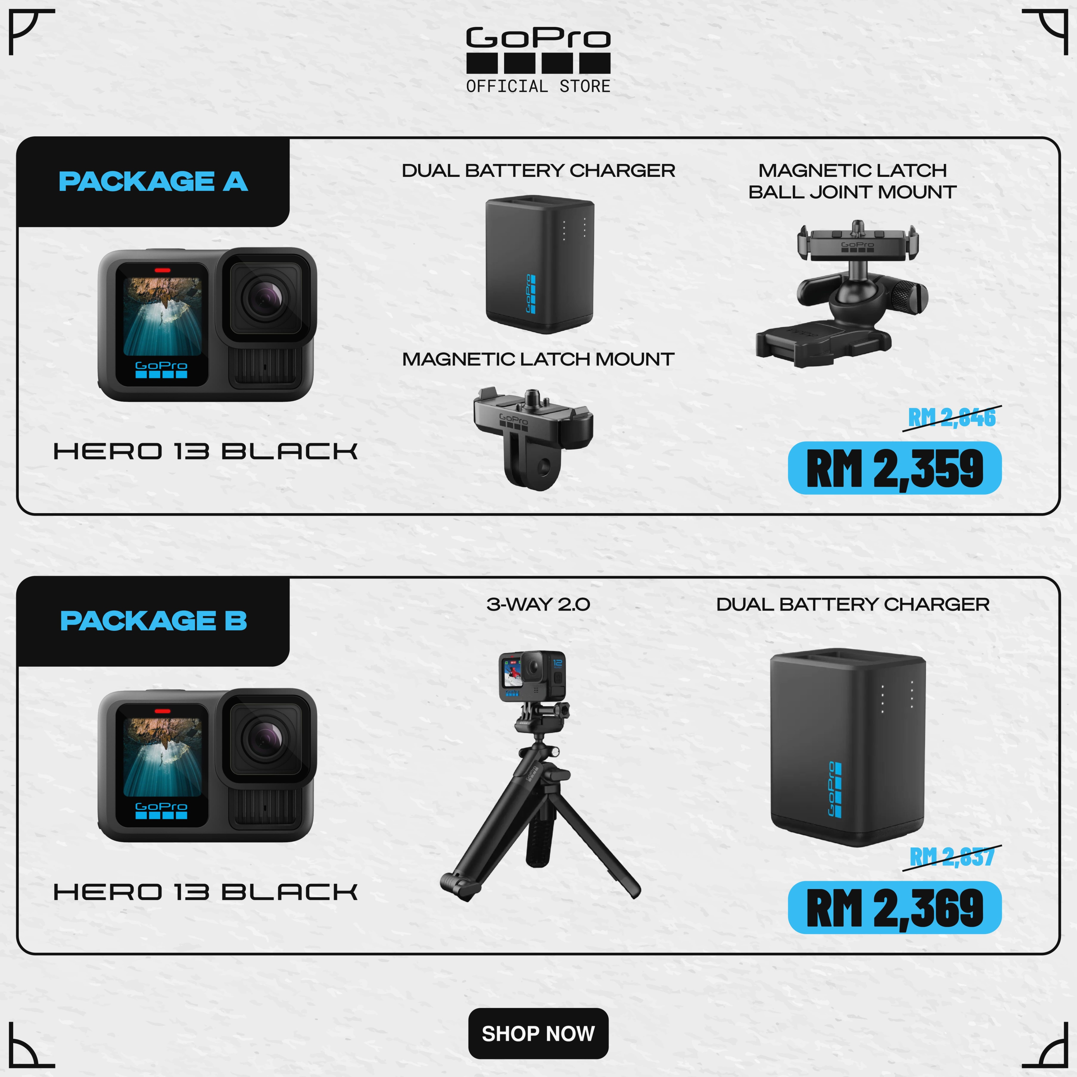GoPro Malaysia Official Store Online, January 2026 | Shopee Malaysia