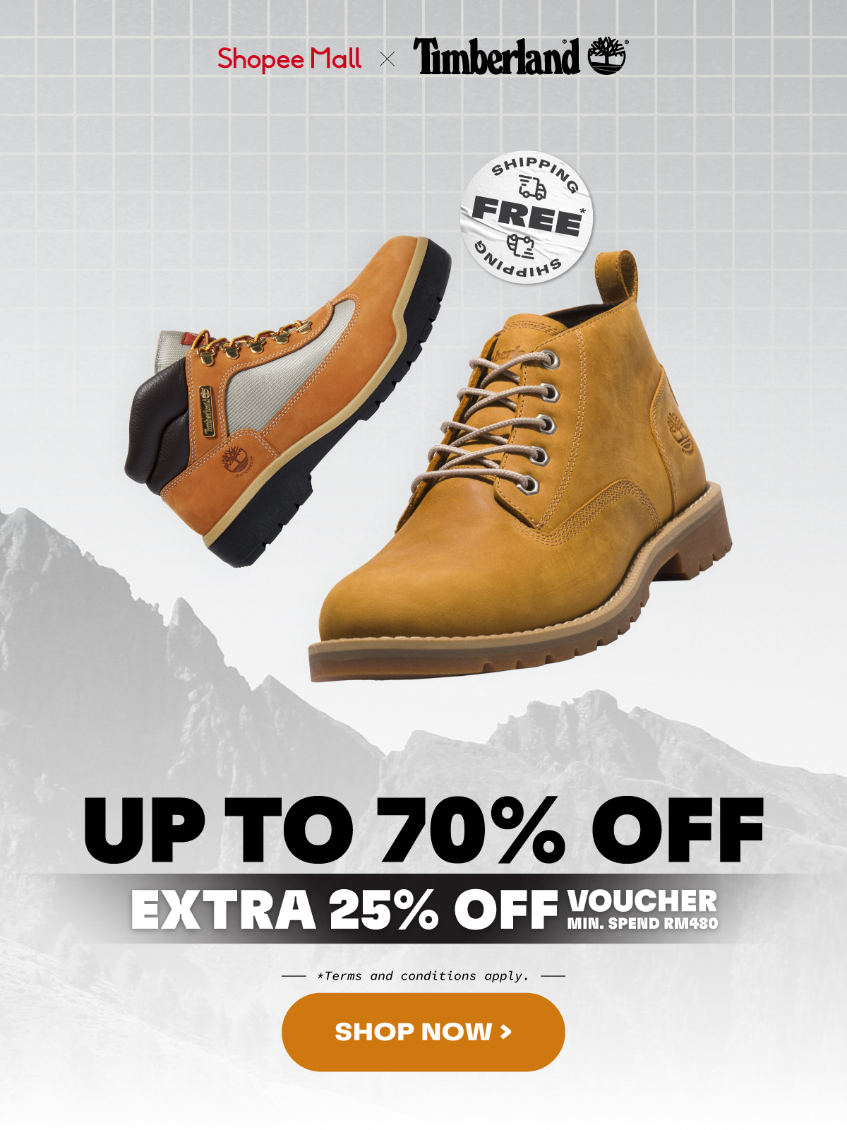 Timberland Official Store MY Online, November 2024 | Shopee Malaysia