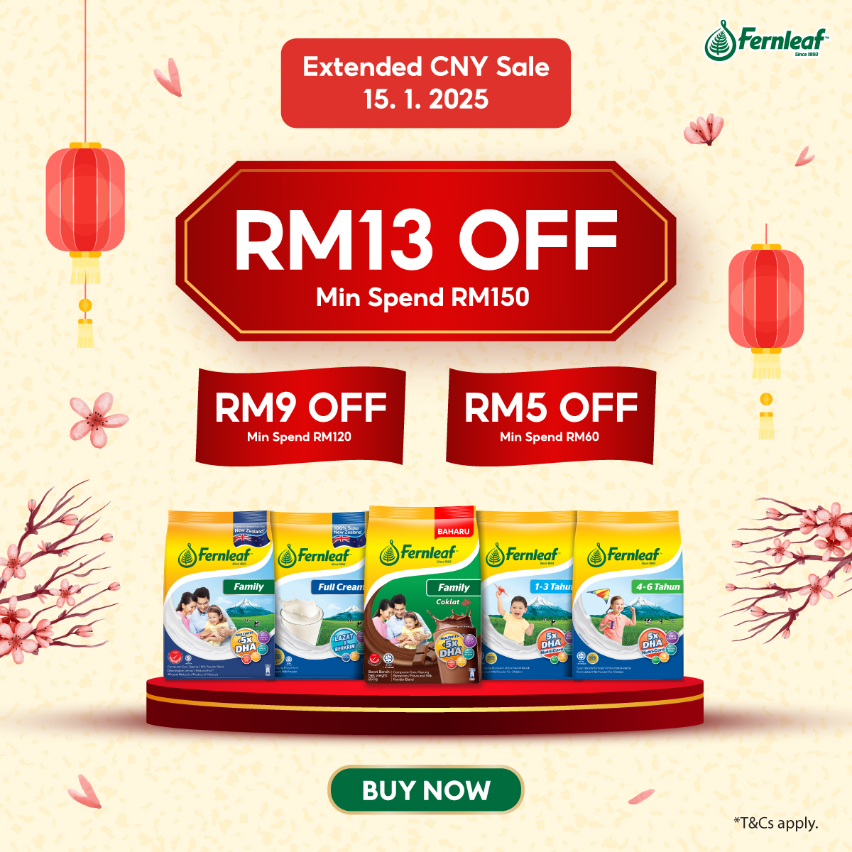 Fernleaf Official Shop Online, January 2025 | Shopee Malaysia