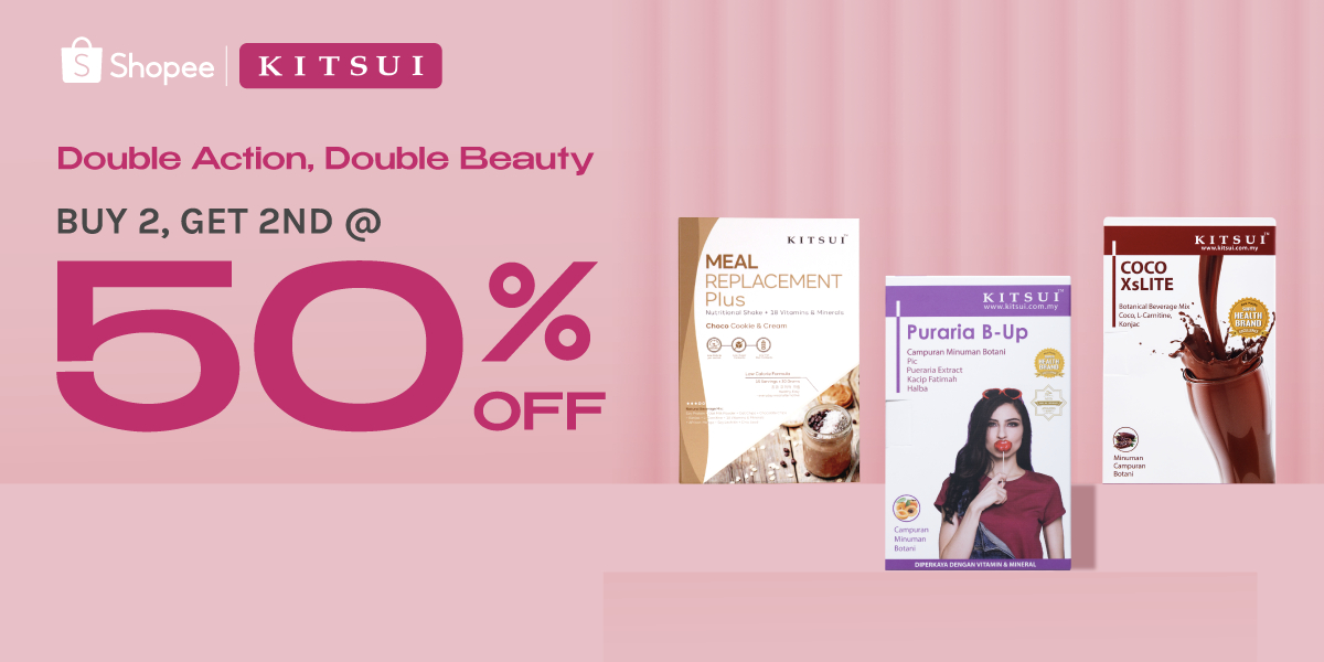 KITSUI Official Store Online, March 2025 | Shopee Malaysia