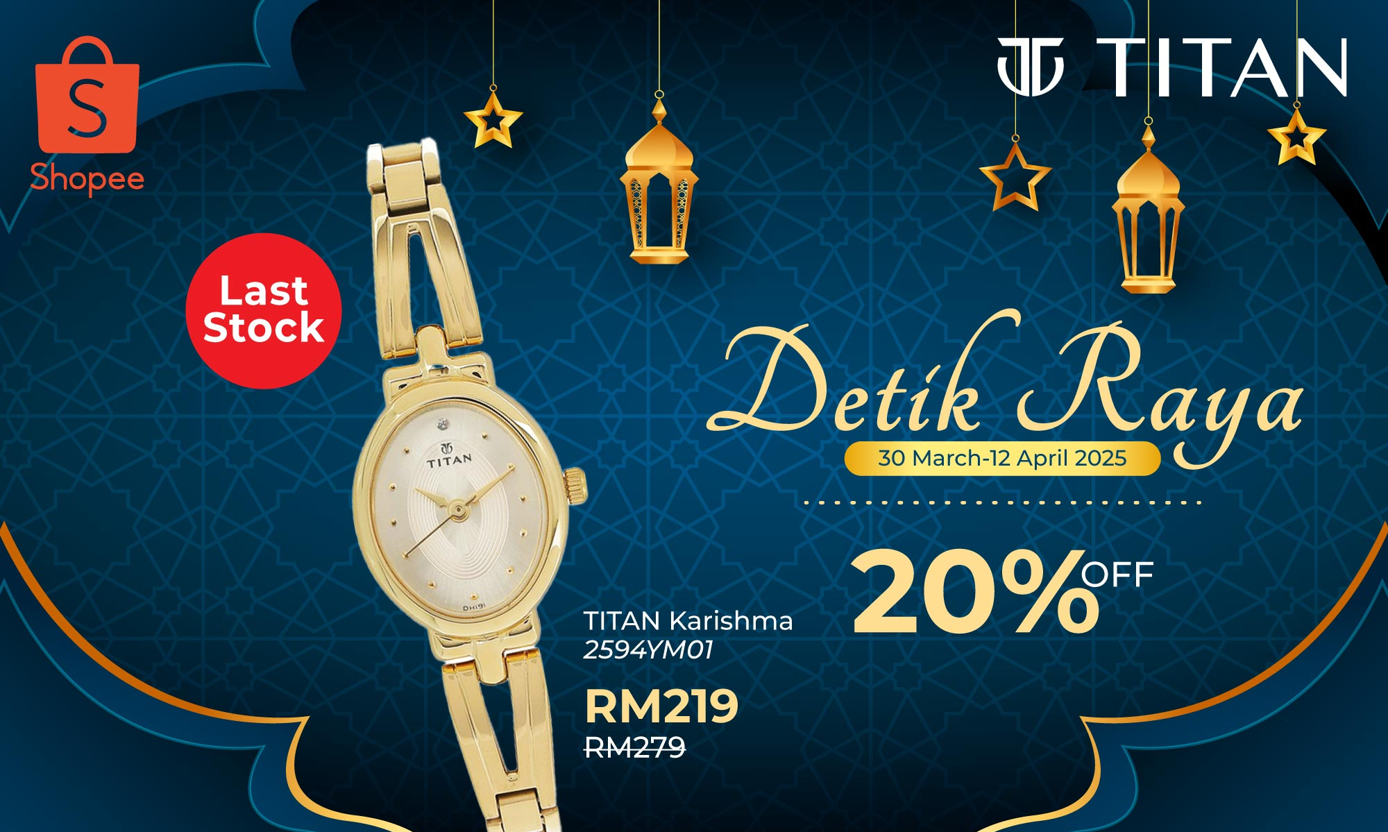 Titan Official Malaysia Online, April 2025 | Shopee Malaysia