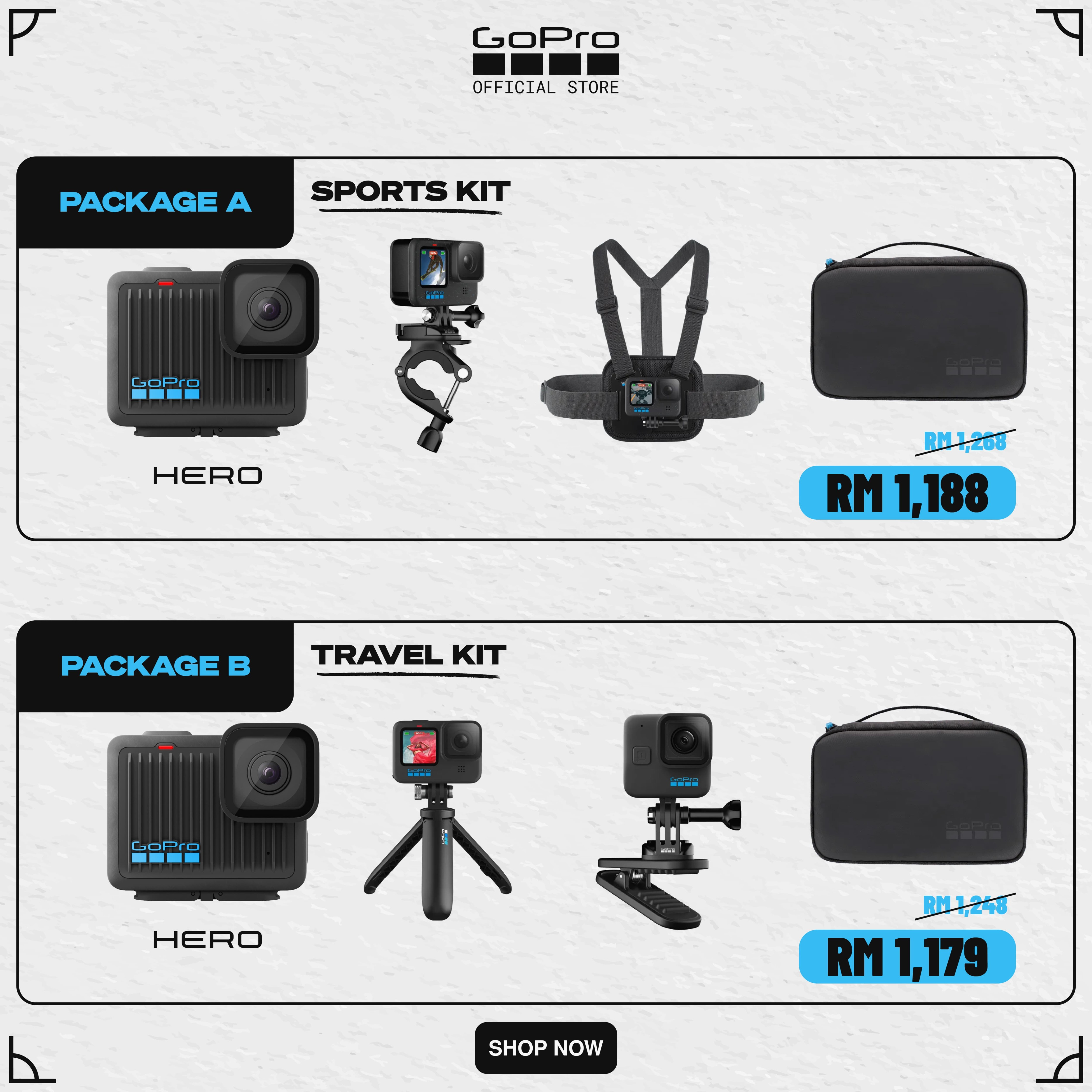 GoPro Malaysia Official Store Online, December 2025 | Shopee Malaysia