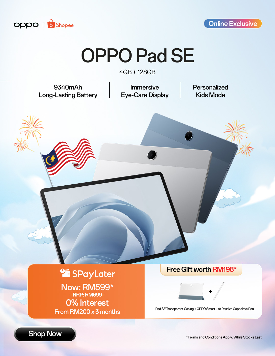 OPPO Online, August 2025 | Shopee Malaysia