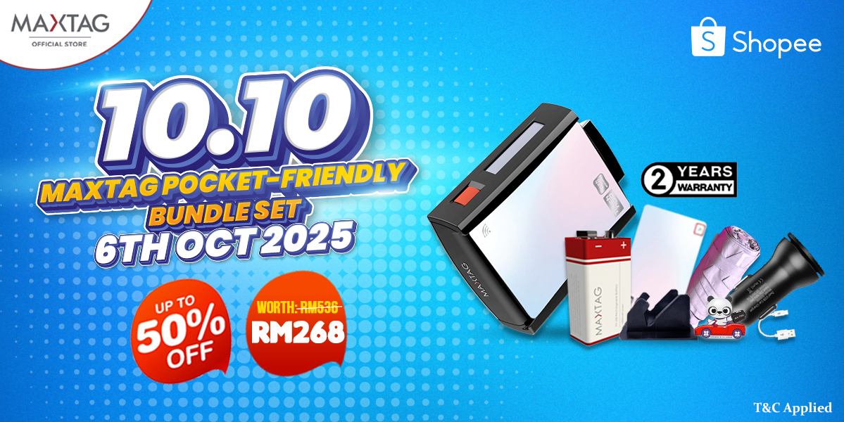 MaxTag Official Store Online, November 2025 | Shopee Malaysia
