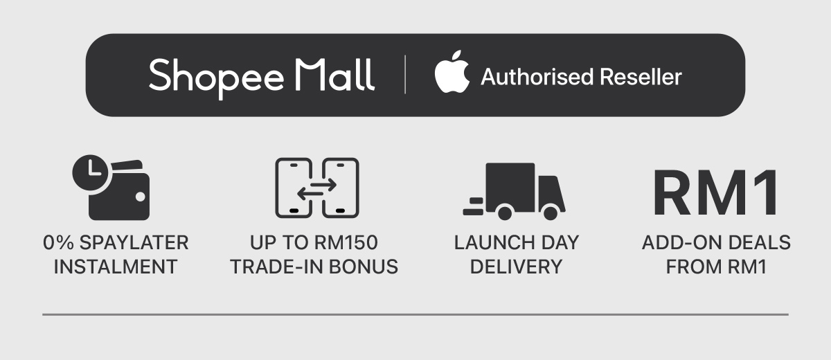 Apple Flagship Store Online, November 2025 | Shopee Malaysia