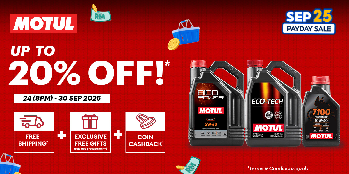 MOTUL MALAYSIA Online, September 2025 | Shopee Malaysia