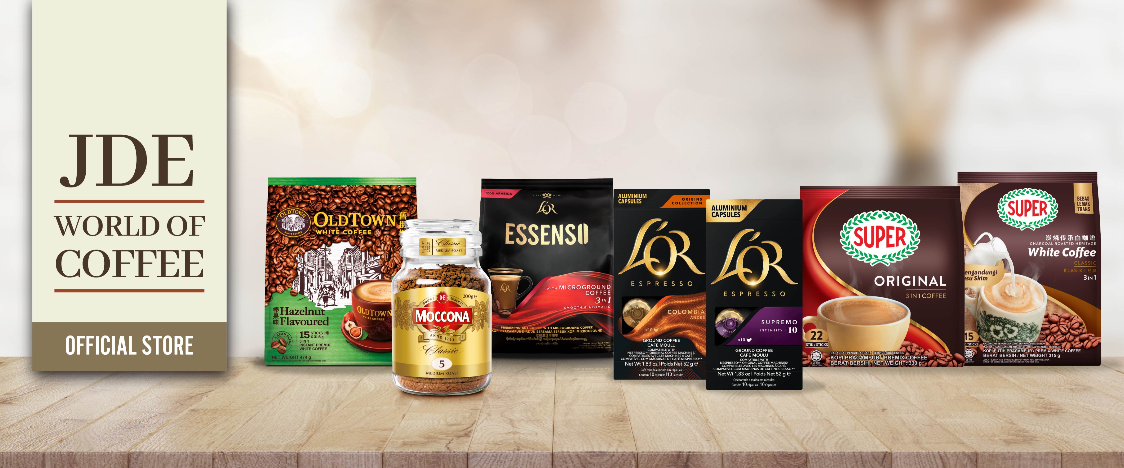 JDE World of Coffee Official Online Store, June 2026 | Shopee Malaysia