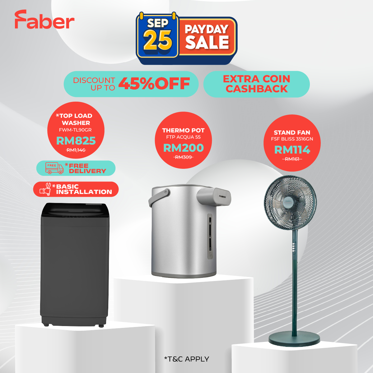 Faber Appliance Official Store Online, October 2025 | Shopee Malaysia
