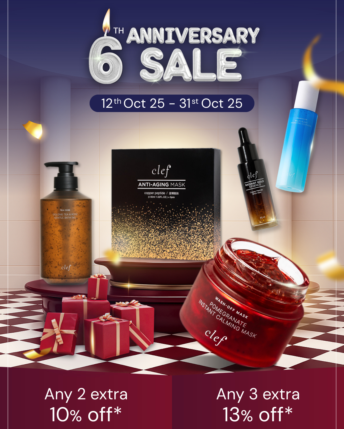 CLEF Skincare Official Store Online, October 2025 | Shopee Malaysia